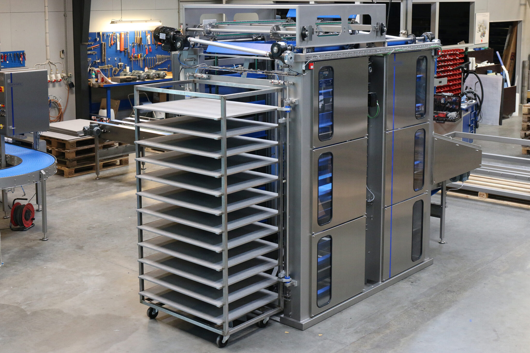 tray handling system ths 750 tray handling system danmatic s automatic ...