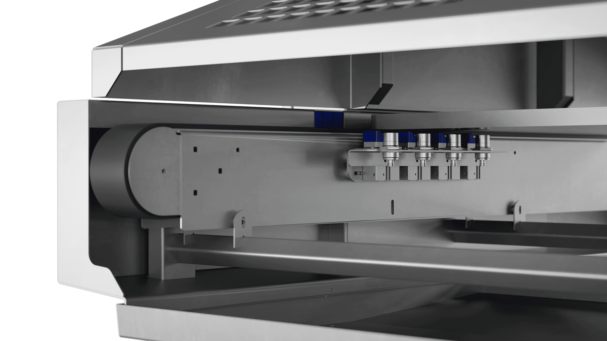 with brush seeder with vibration spray unit target seeder and target spray unit vacuum conveyor ...